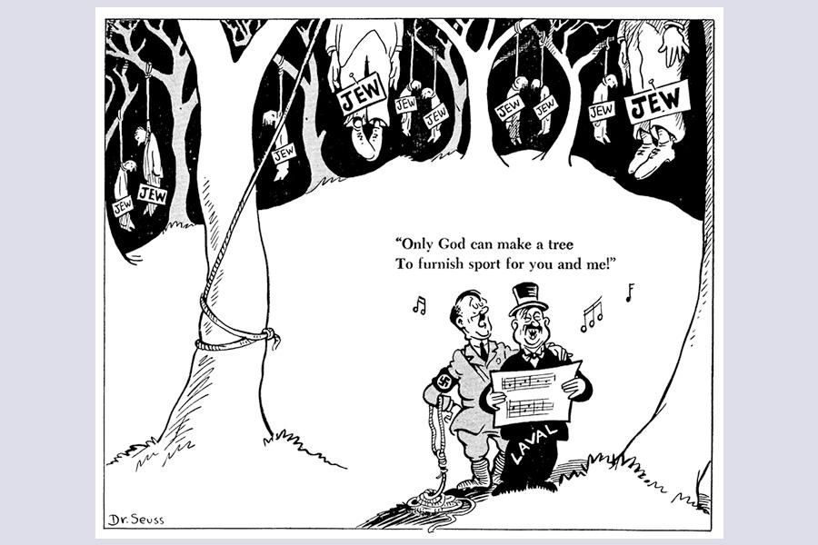 9 political cartoons by Dr. Seuss during WWII - Upworthy