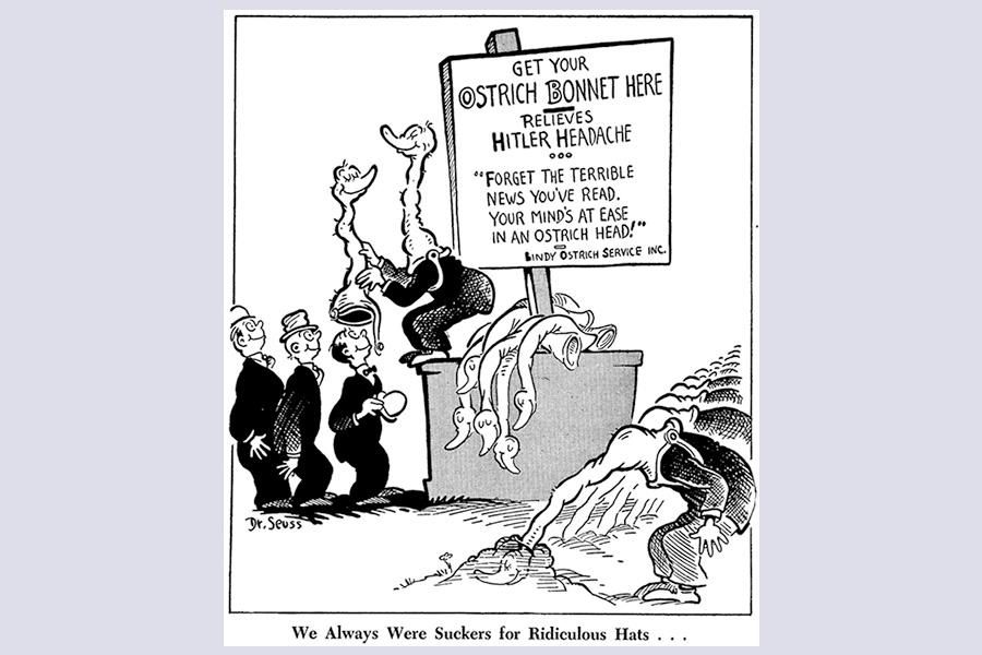 9 political cartoons by Dr. Seuss during WWII - Upworthy