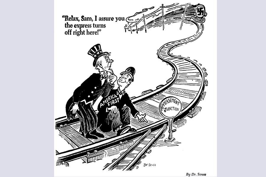 9 political cartoons by Dr. Seuss during WWII - Upworthy