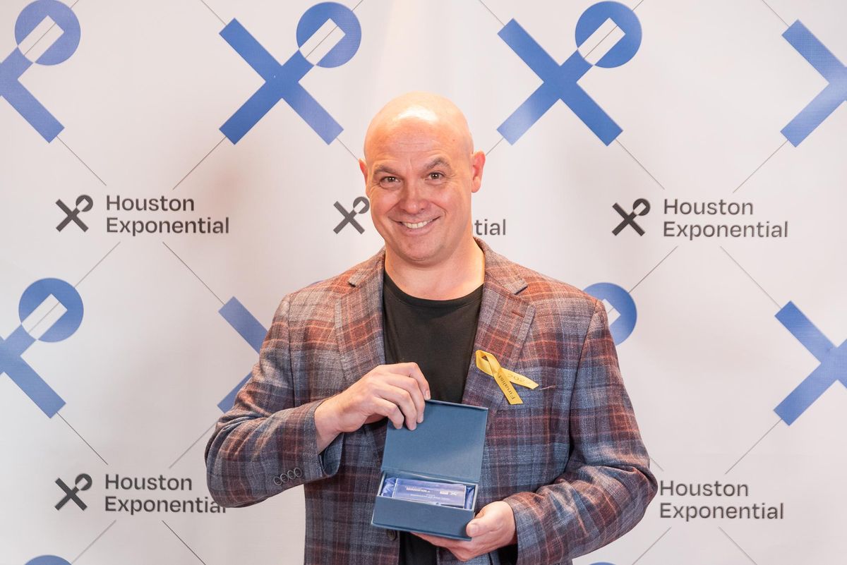 John (JR) Reale won Investor of the Year - InnovationMap