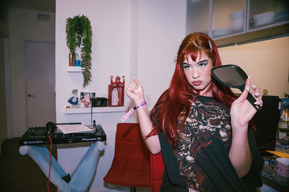 MJ Nebrada Shares III Points Photo Diary, - PAPER Magazine
