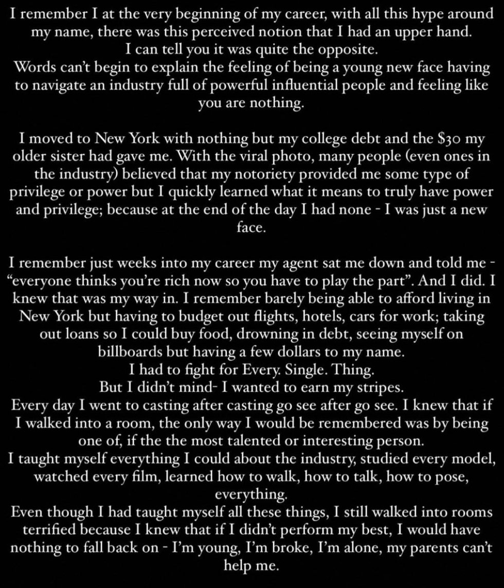 Models Vittoria Ceretti and Anok Yai Weigh In on Nepotism - PAPER Magazine