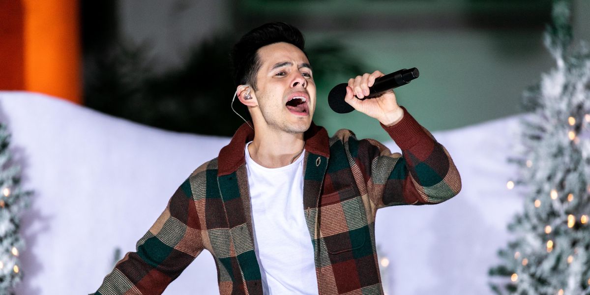 David Archuleta Addresses Fans Leaving His Christmas Show - PAPER Magazine