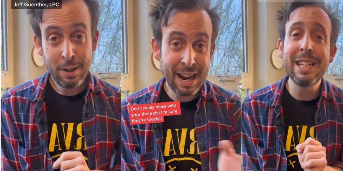 Therapist gives advice on how to mess with your therapist - Upworthy