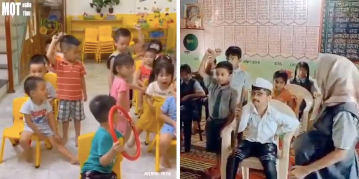 Kids learn courtesy by role-playing riding on a full bus - Upworthy