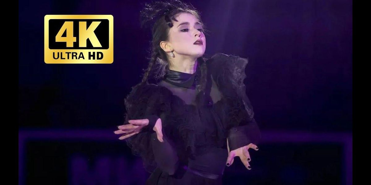 Olympic figure skater takes 'Wednesday' dance for a spin - Upworthy