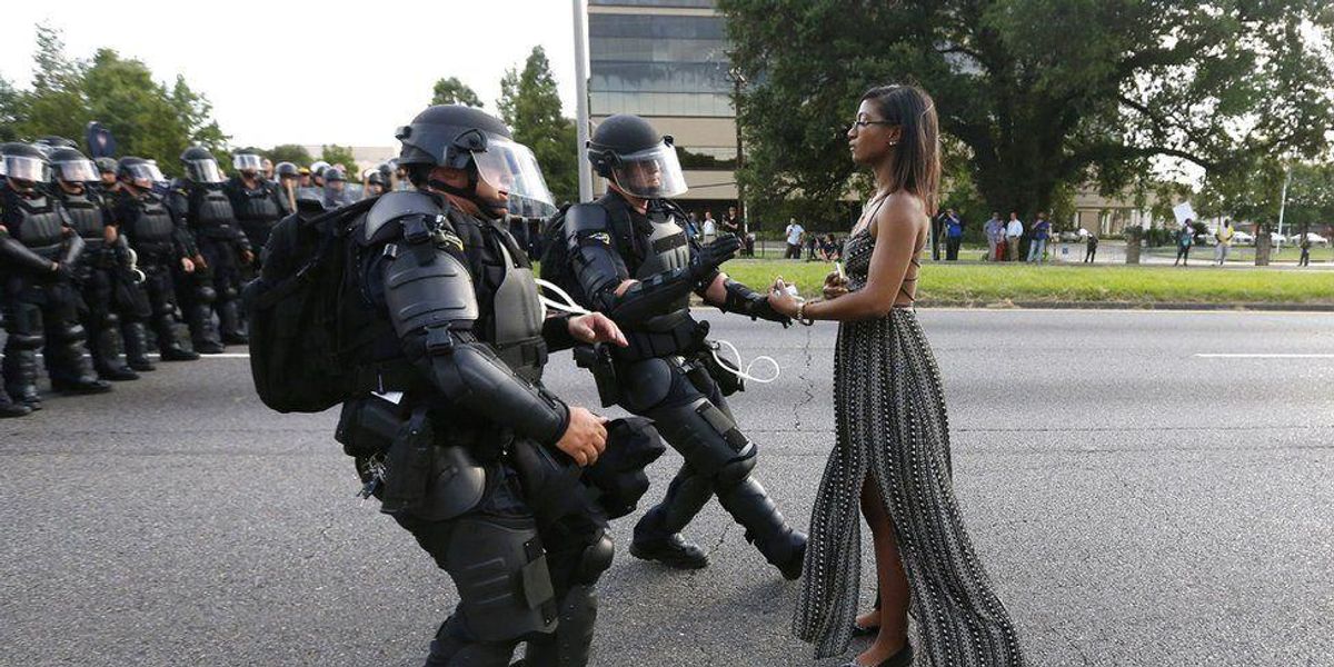 Story behind an iconic BLM photo - Upworthy