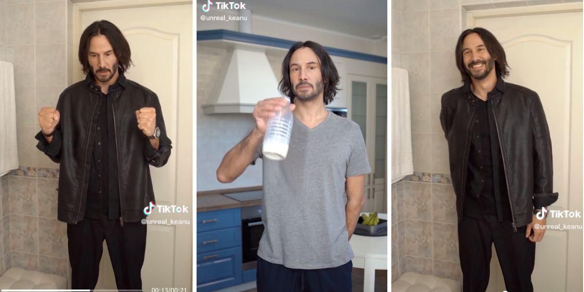 Deepfake Keanu Reeves Tiktok Account Is An Impressive Dupe Upworthy
