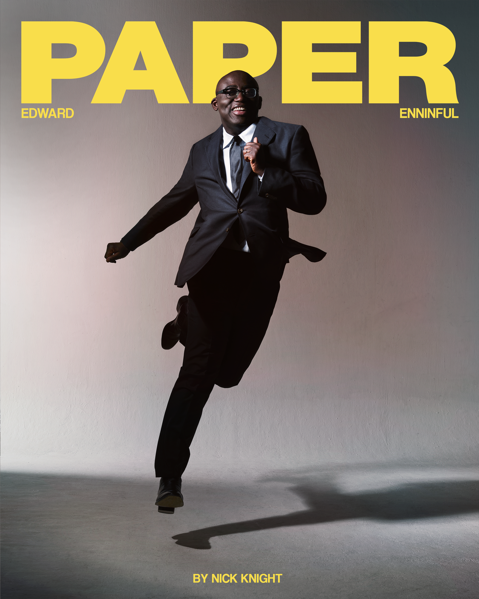 Vogue's Edward Enninful on the Cover of PAPER Magazine - PAPER Magazine