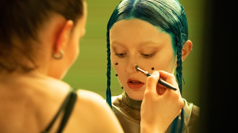 Behind the Scenes of Ashnikko's "You Make Me Sick!" Video - PAPER Magazine