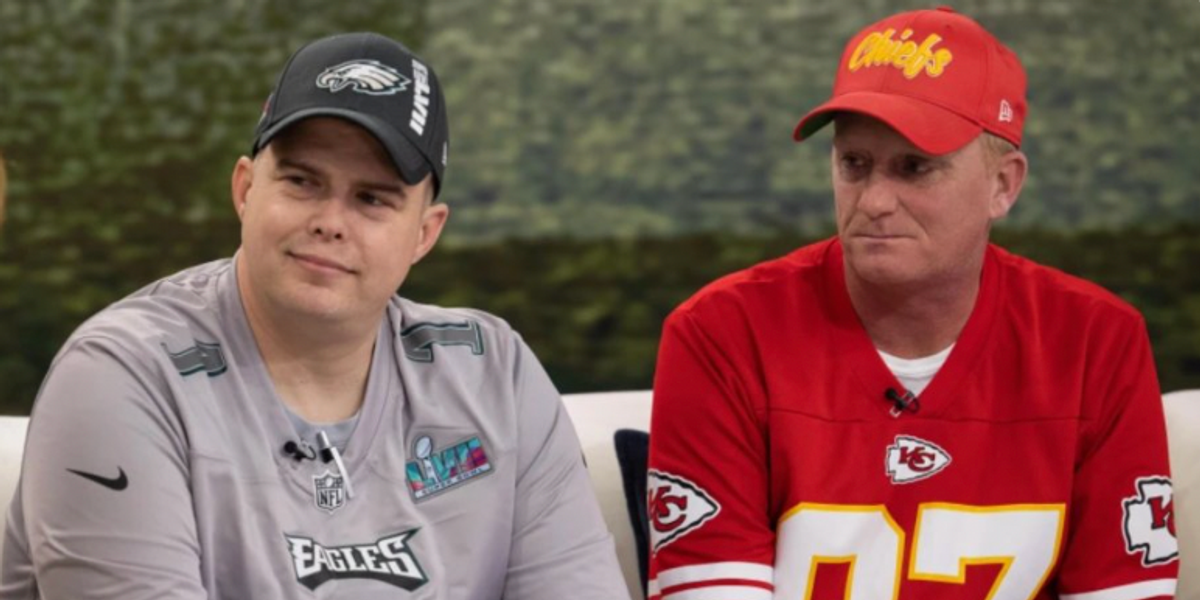 Chiefs fan going to Super bowl with Eagles fan who got his kidney ...