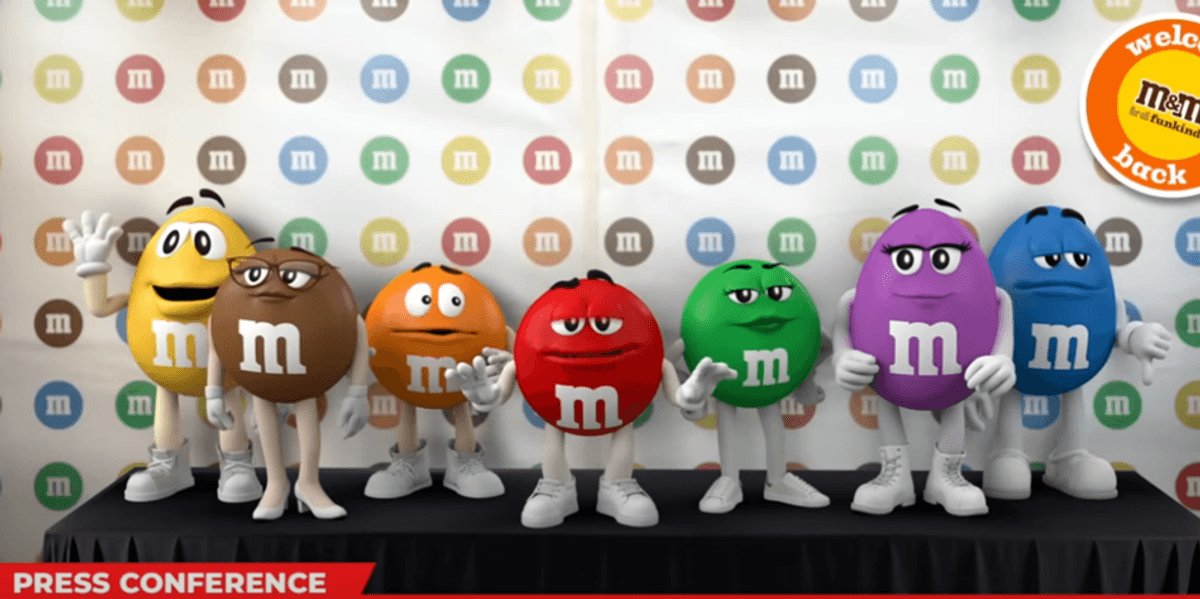 M&M's 'spokescandies' return after short hiatus with LGBT, gendered and ...