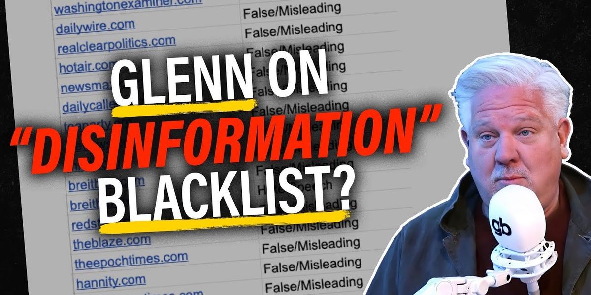 Secret efforts to BLACKLIST conservative voices EXPOSED - Glenn Beck