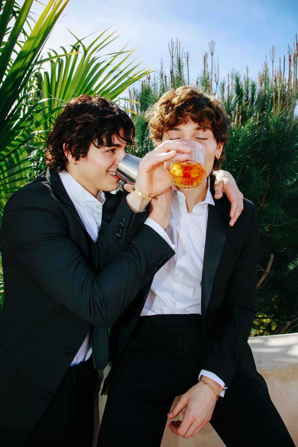 TikTok's Nicky Champa and Pierre Boo in Briefs for PAPER - PAPER Magazine