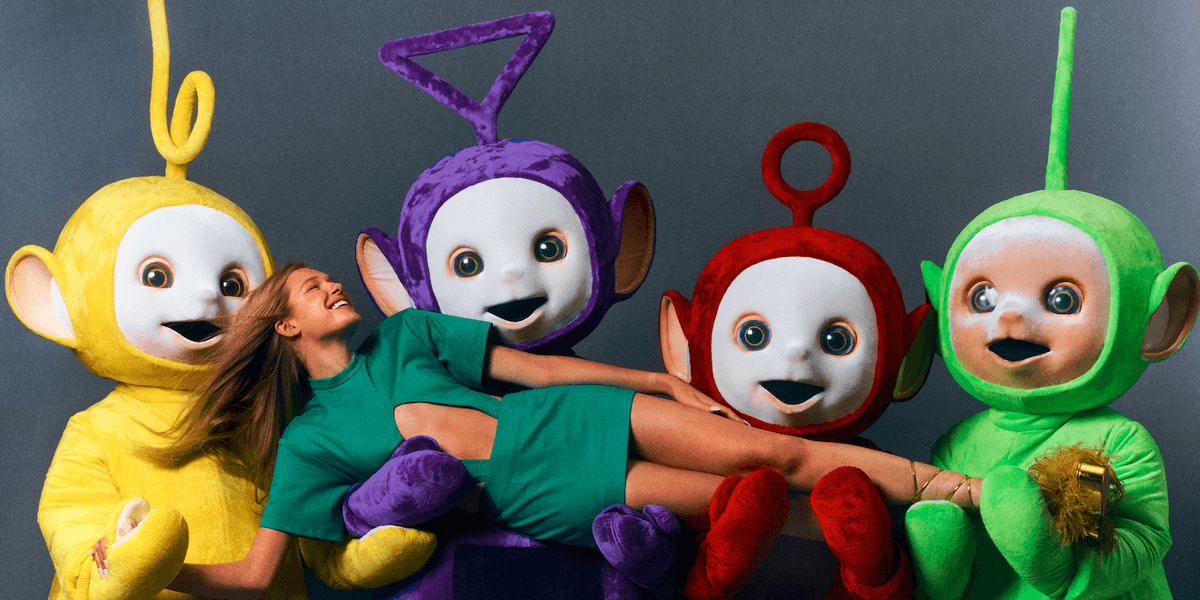 Christian Cowan Debuts Teletubbies Collection - PAPER Magazine