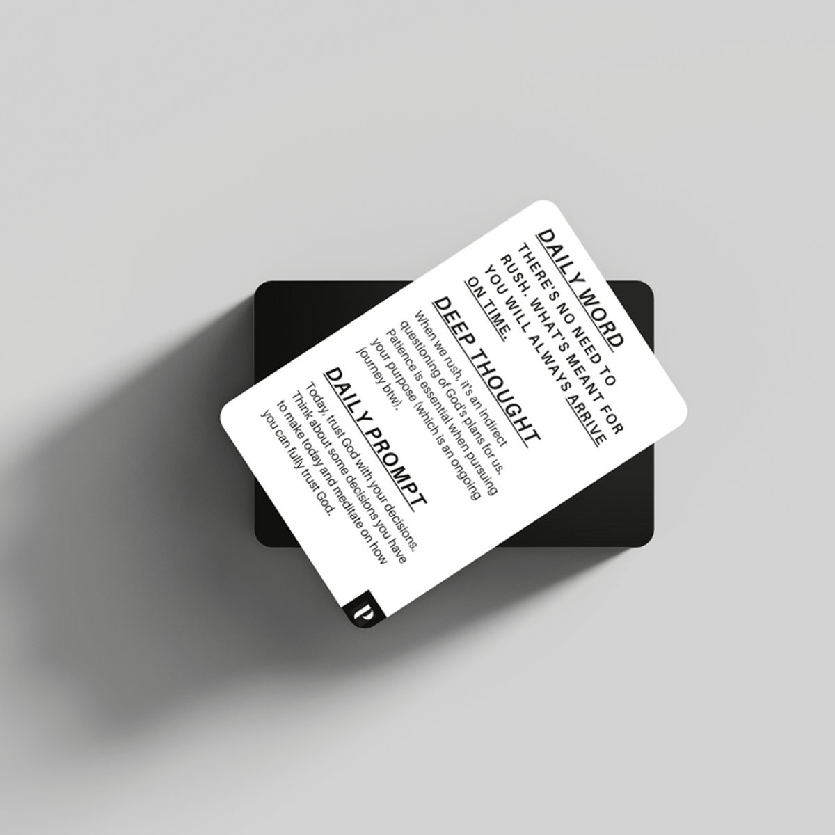 Privée 60-Day Devotional Card Deck - xoNecole