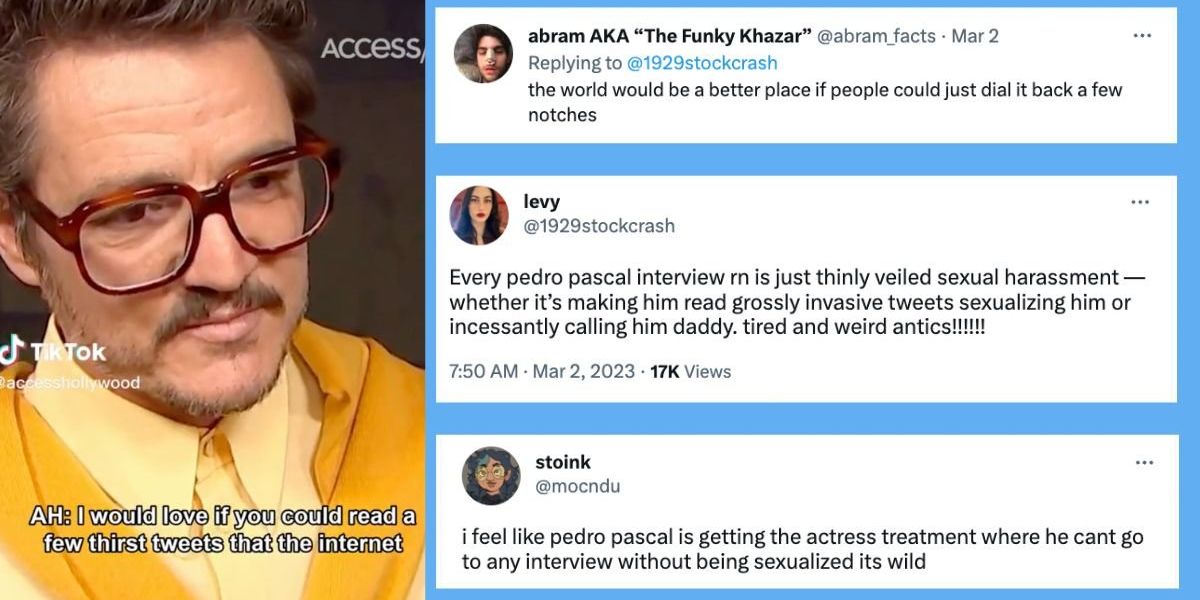 Pedro Pascal declines to read thirst tweets at red carpet event - Upworthy