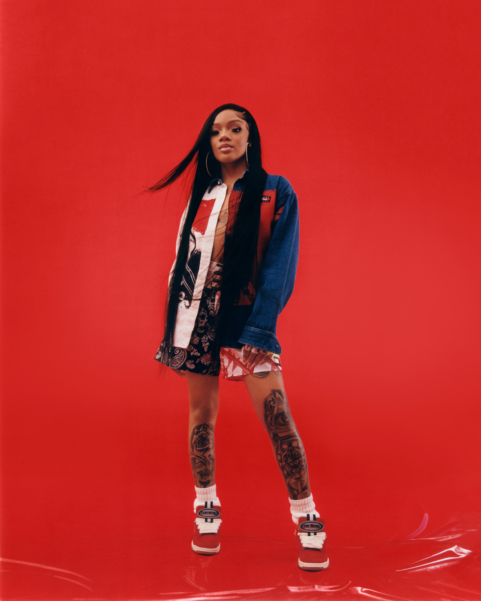 GloRilla Is the New Face of Tommy Jeans x Aries - PAPER Magazine