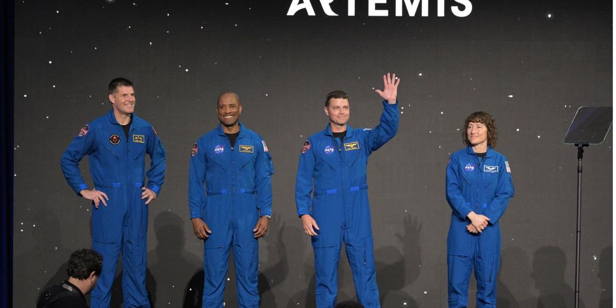 NASA names four astronauts heading to the moon at Houston event ...