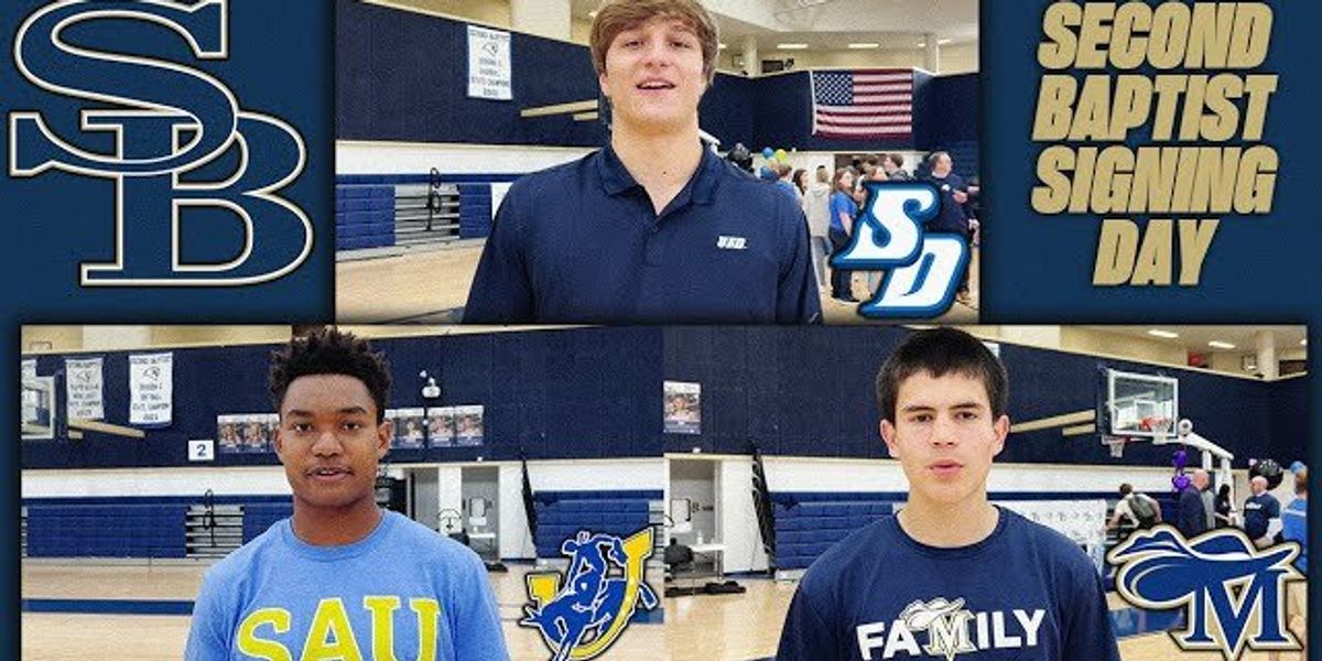 ROLL THE TAPE: Second Baptist Signing Day 2023 - VYPE
