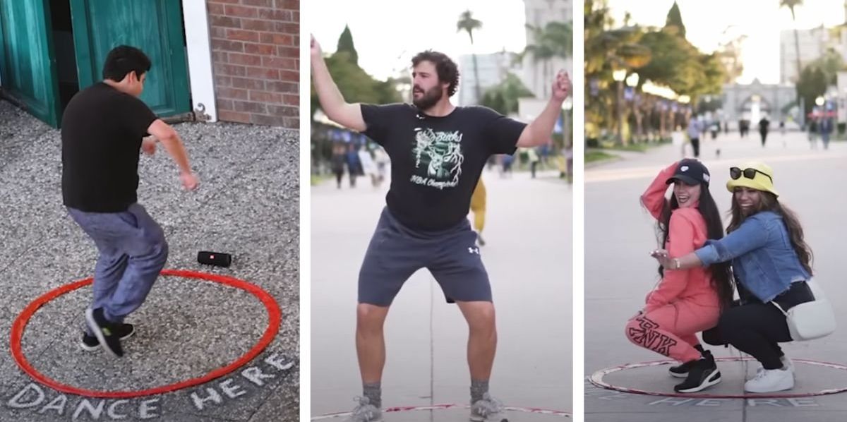 Video shows strangers joyously dancing in public - Upworthy