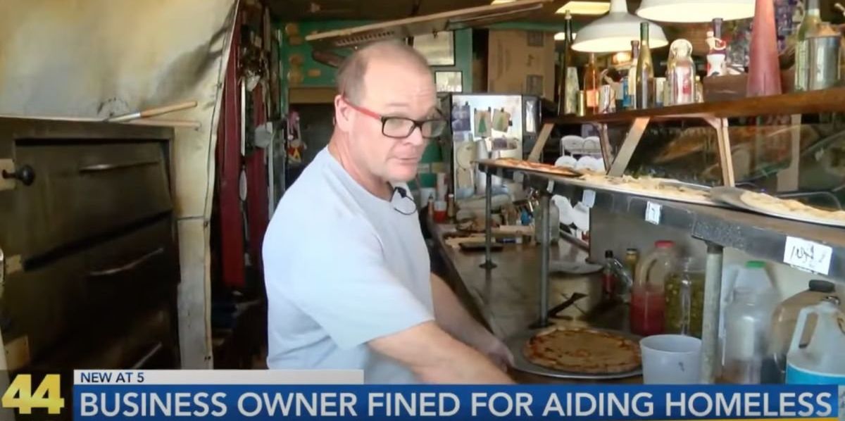 Pizza shop owner faces fines to let homeless man stay - Upworthy
