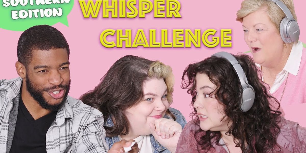 The whisper challenge is harder than it looks - It's a Southern Thing