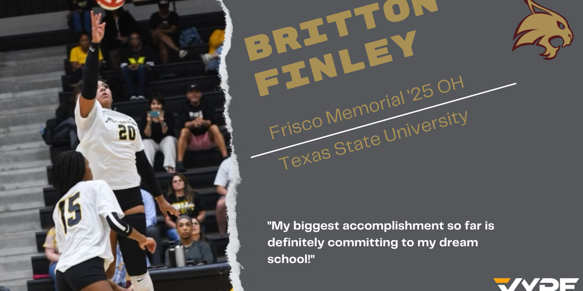 EXCLUSIVE INTERVIEW: Britton Finley commits to Texas State - VYPE
