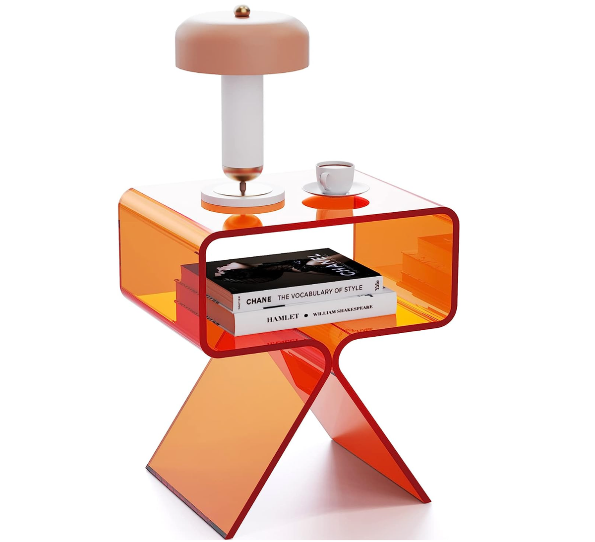 Acrylic Nightstand Side Table - xoNecole