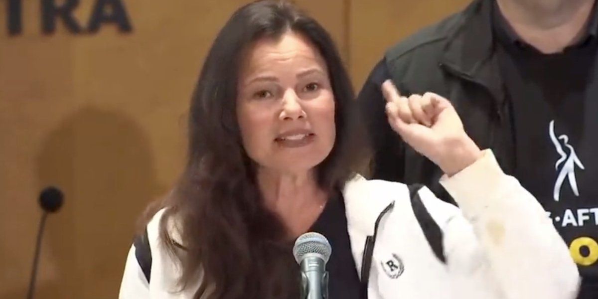 Fran Drescher's powerful speech announcing SAG-AFTRA strike - Upworthy