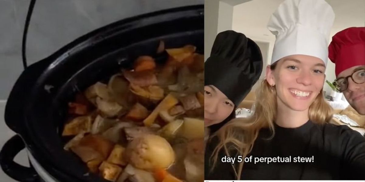 'Perpetual stew' cooking for 40 days has gone viral on TikTok - Upworthy