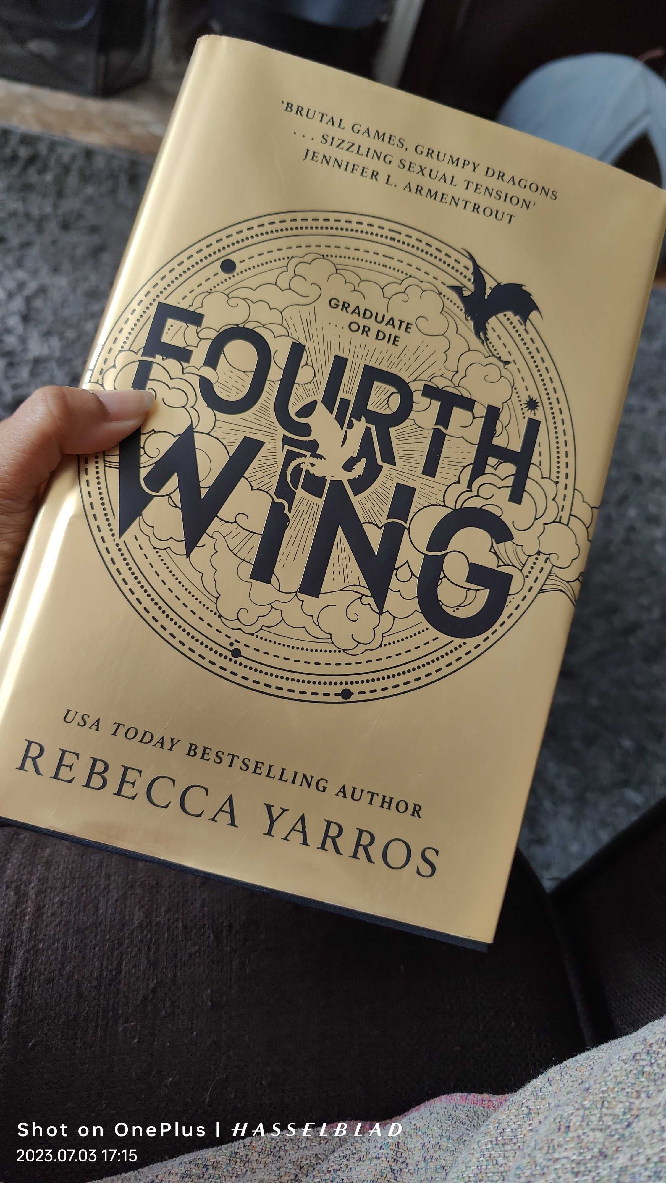 Enter The World Of Dragons And Magic — FOURTH WING by Rebecca Yarros is ...