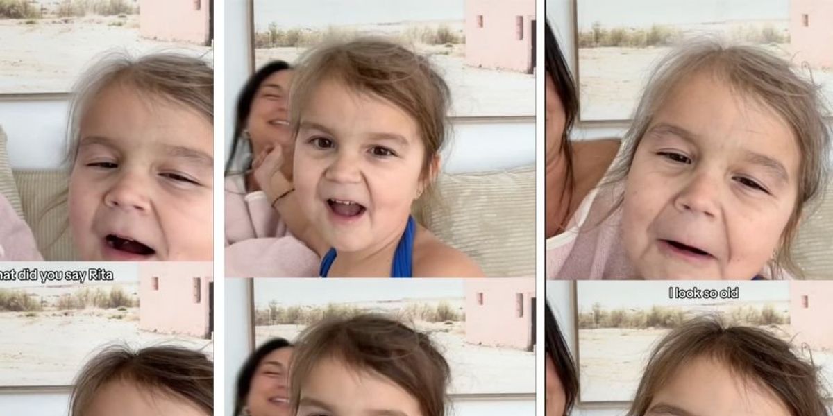 Little girl does 'Bluey' impression using TikTok aged filter - Upworthy