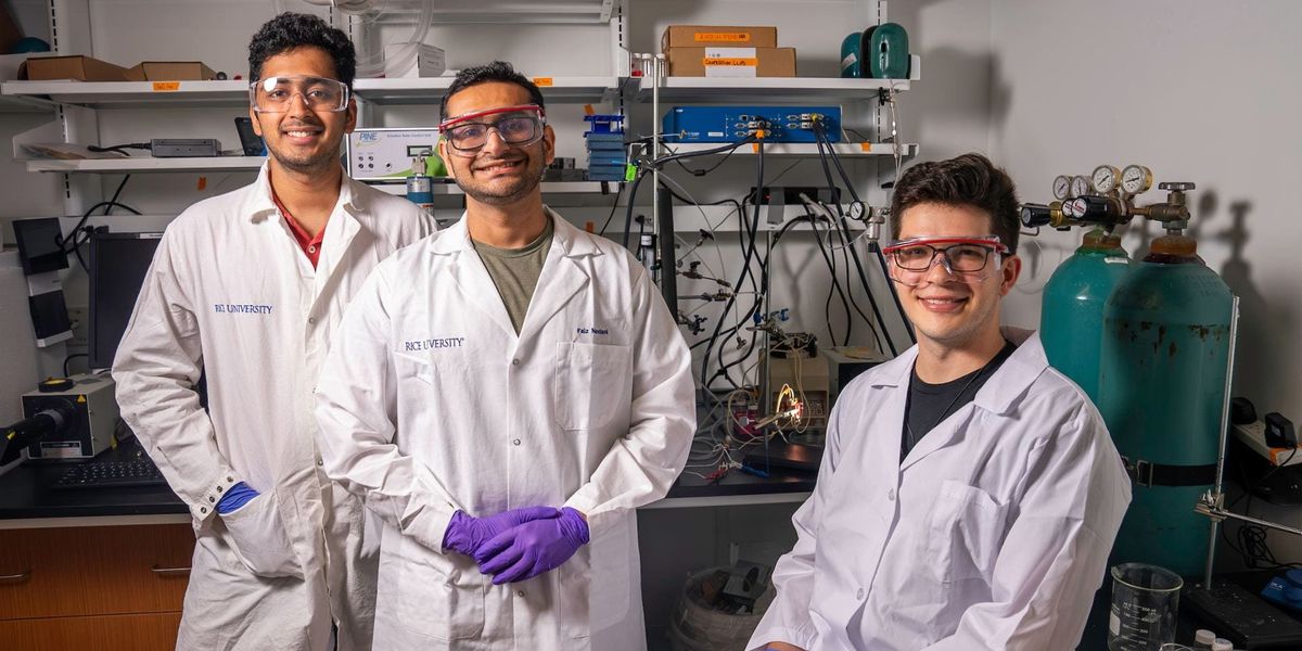 Rice University team led by Aditya Mohite breaks sunlight-to-hydrogen ...