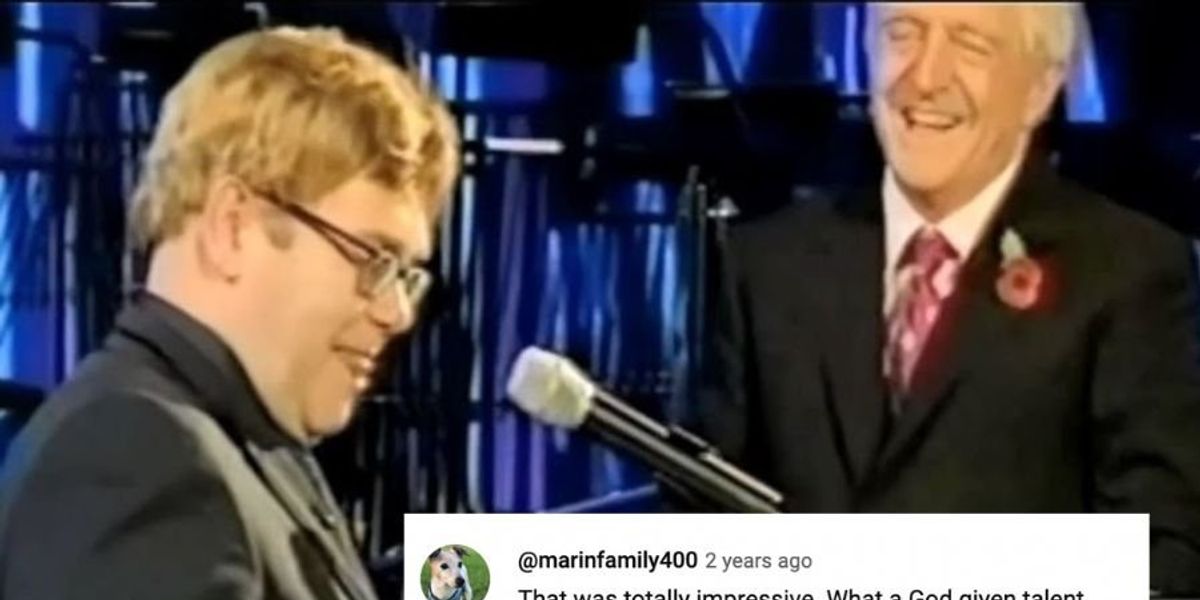 Elton John makes up a song on the spot using fresh lyrics - Upworthy