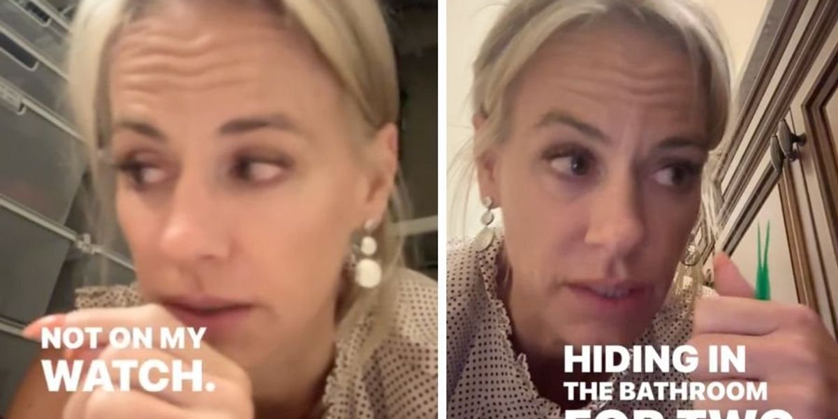 Mom rescues son's pet frog after it gets stuck in the wall - Upworthy