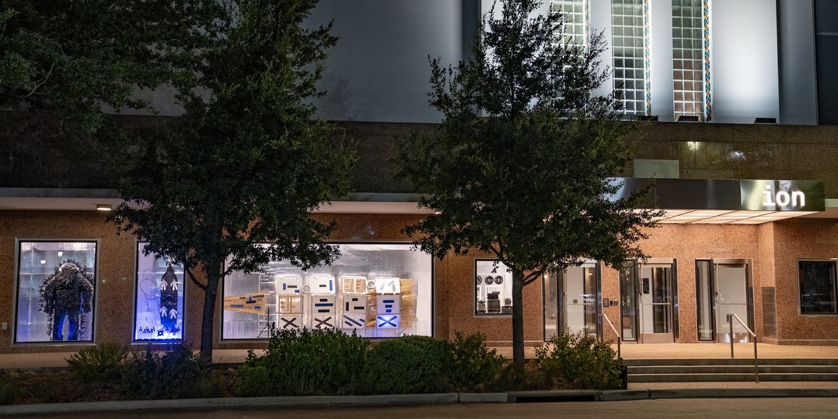 Photos: Ion Houston's latest art installations tackle tech, social ...