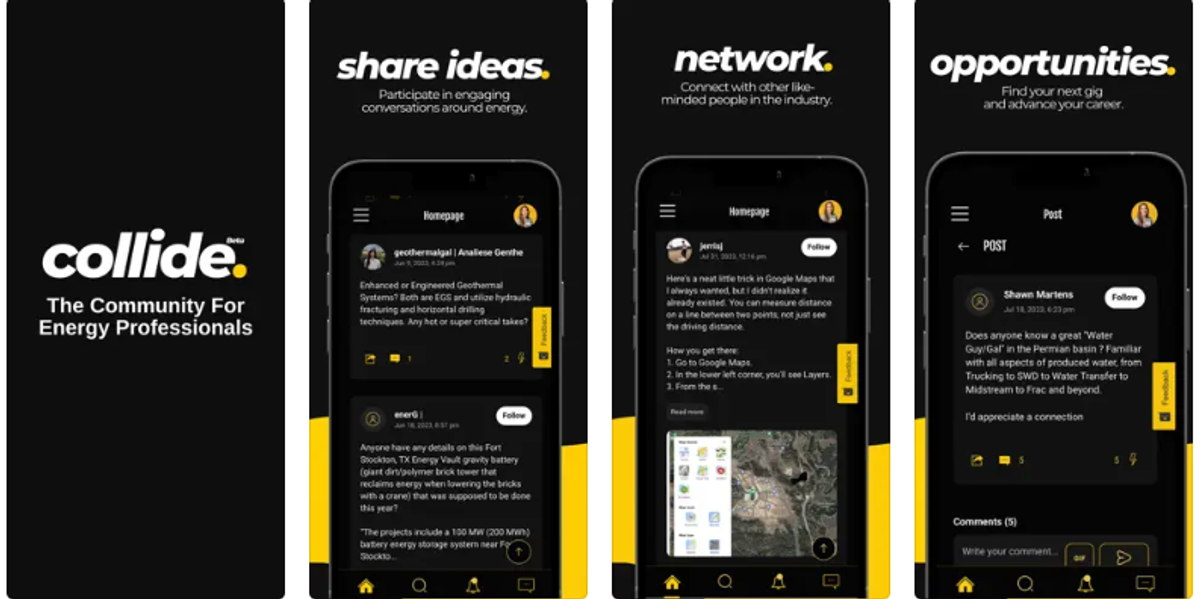 Digital WIldcatters launches networking app Collide - InnovationMap