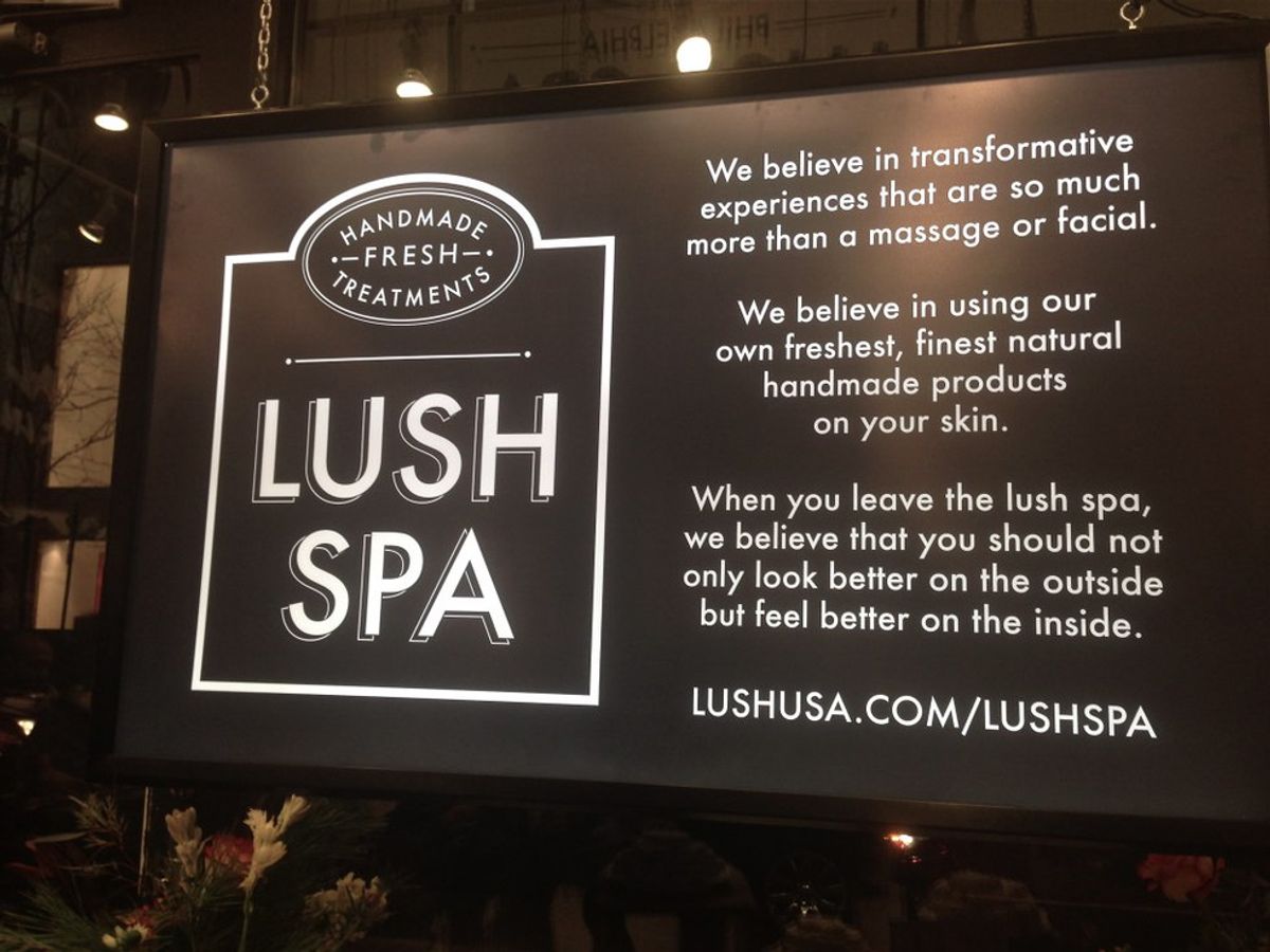 Lush Experiences: Sensual Indulgences From Philadelphia's Lush Spa