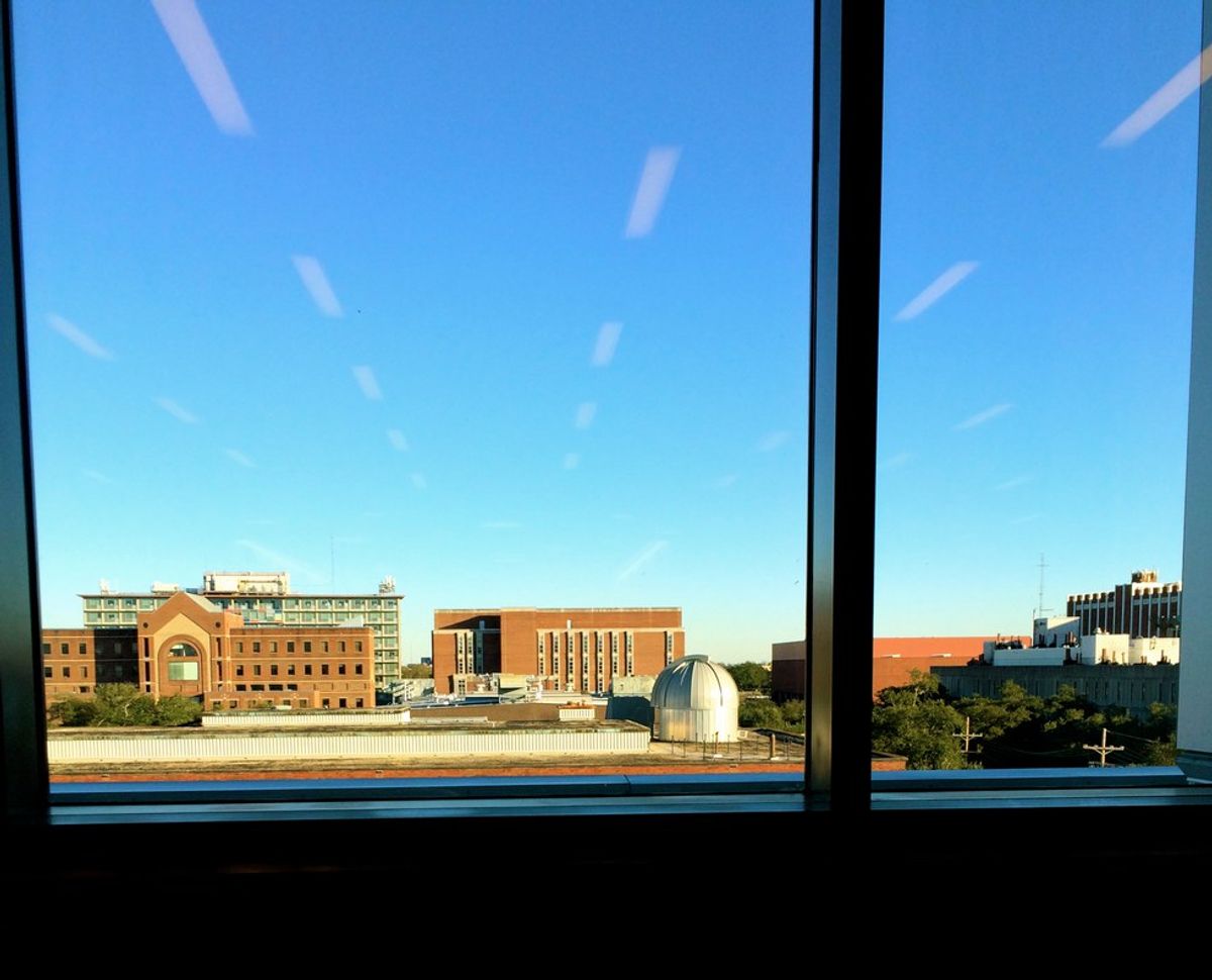 6 Stages Of Accepting The New Floors Of The Howard Tilton Memorial Library