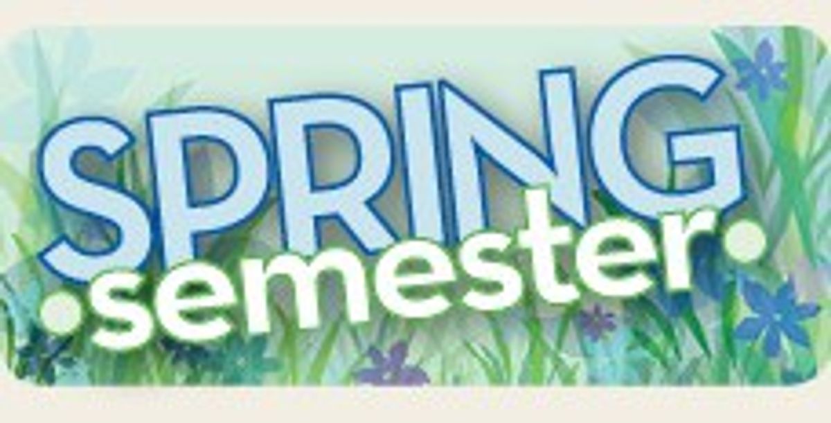 Spring Semester Bucket List