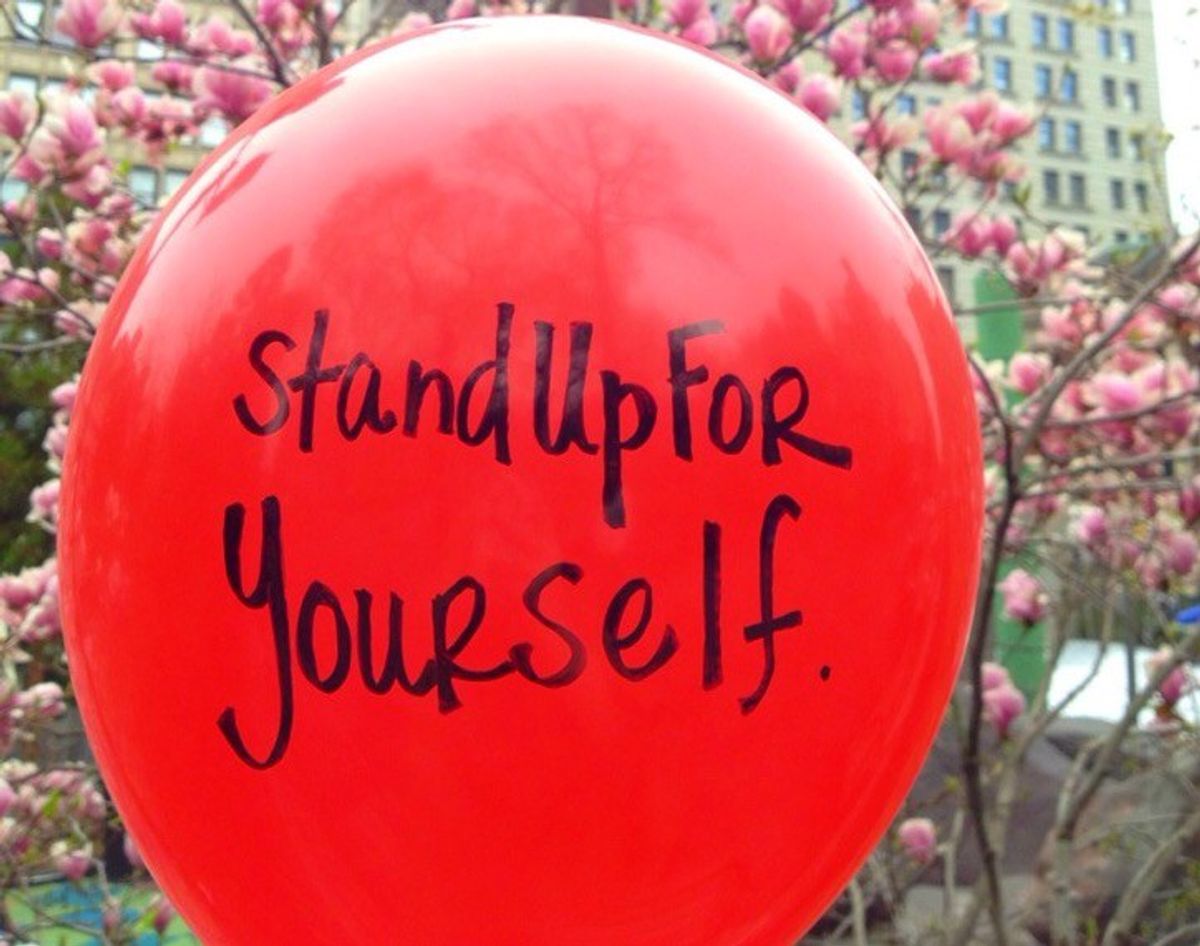 The Importance of Standing Up For Yourself