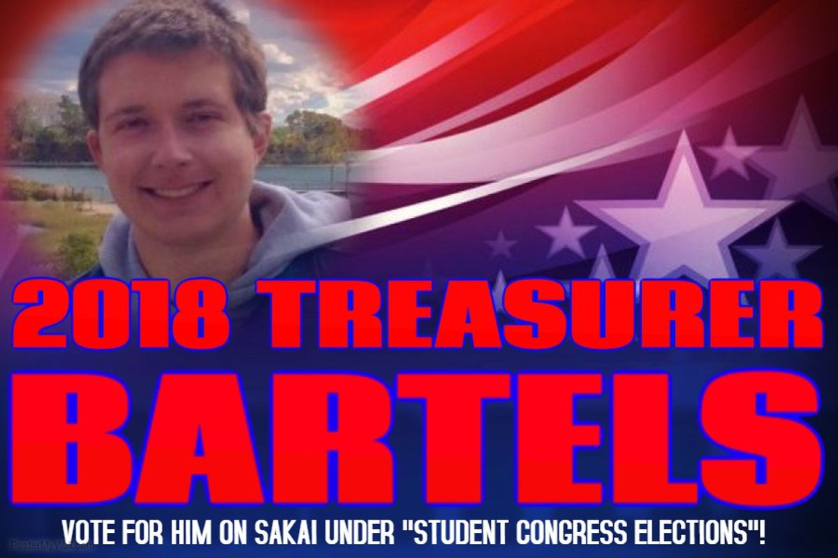 Why I'm Running For Class Treasurer