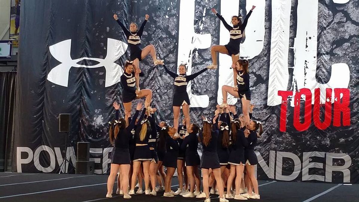 11 Stages Of A Cheerleading Competition