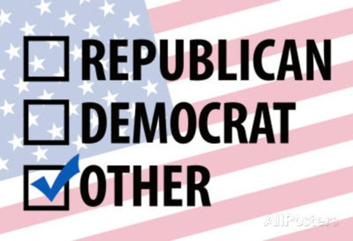 11 Reasons Why You Should Consider Voting For A Third-Party Candidate