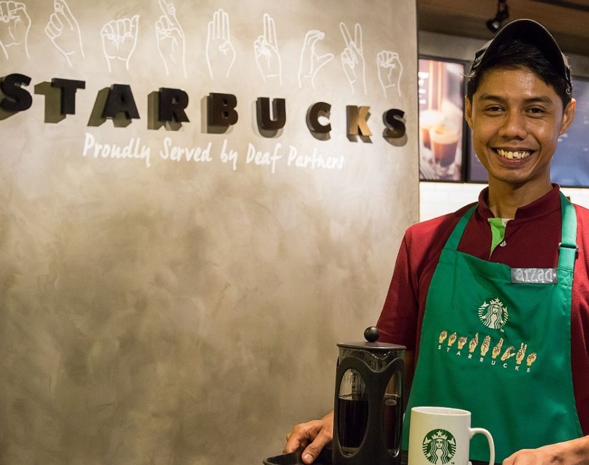 Inclusion By Coffee: Starbucks's New Deaf Coffee Shop