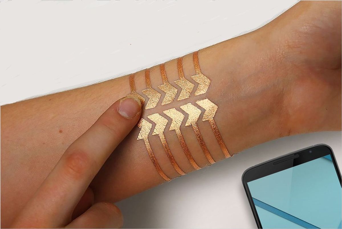 DuoSkin: A Benchmark of "On-Skin Electronics"