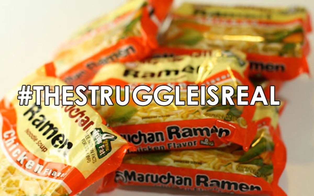 10 Struggles Every College Student Can Relate To