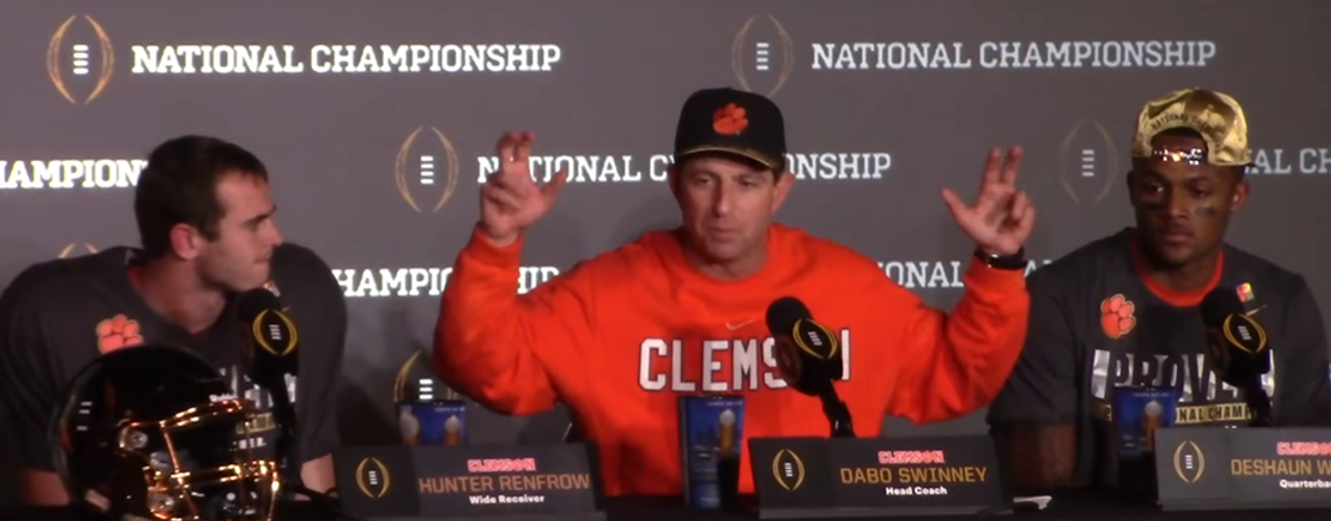15 Inspirational Dabo Swinney Quotes