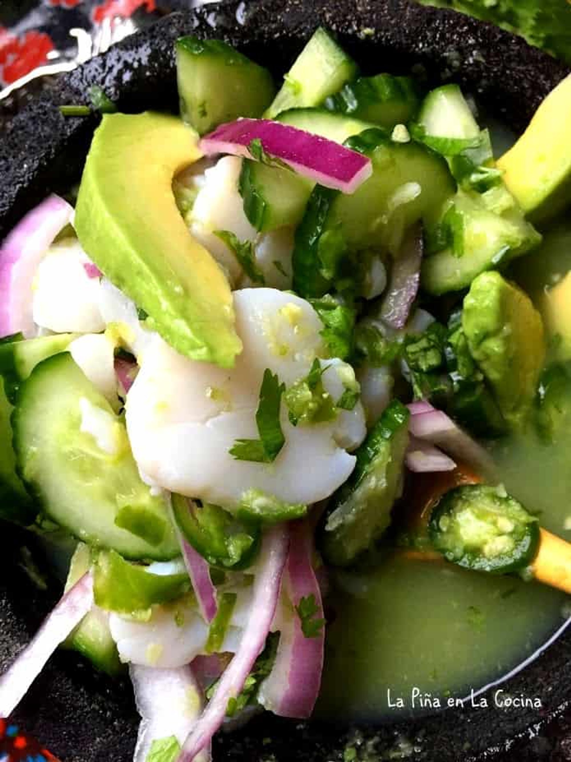 Scallop Aguachile - La Piña en la Cocina - My Recipe Magic